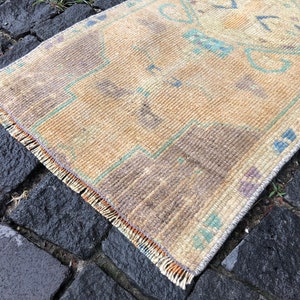 Boho Deco, Turkish Rug, Vintage Rug,doormat Rug, Handmade Rug, Home ...