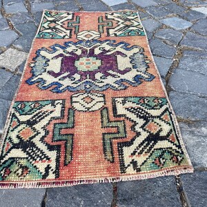 Boho Deco Turkish Rug Vintage Rugdoormat Rug Handmade Rug - Etsy