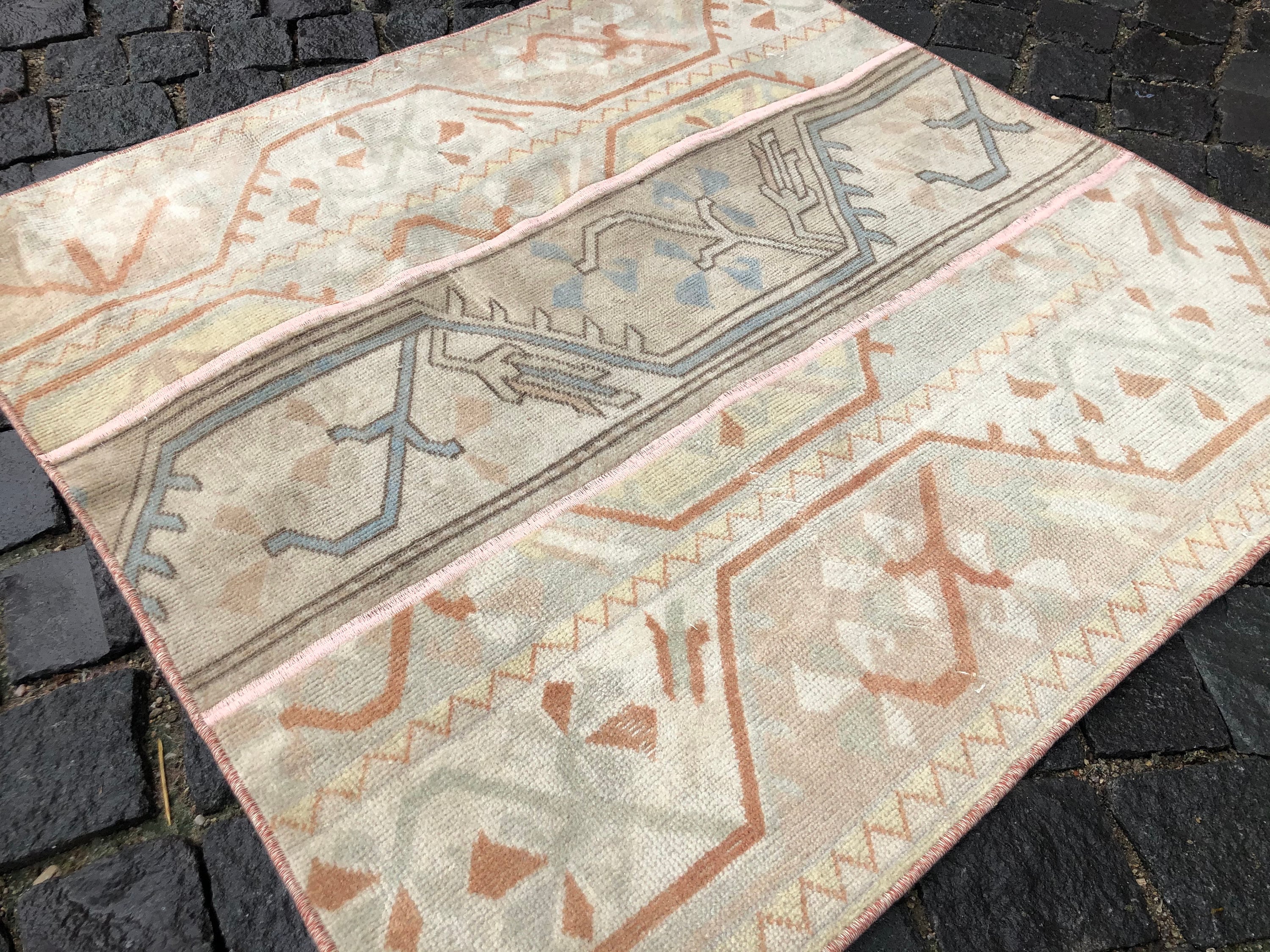 Patchwork Rug Turkish Rug Vintage Rug Area Rug Bohemian | Etsy