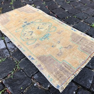 Boho Deco, Turkish Rug, Vintage Rug,doormat Rug, Handmade Rug, Home ...