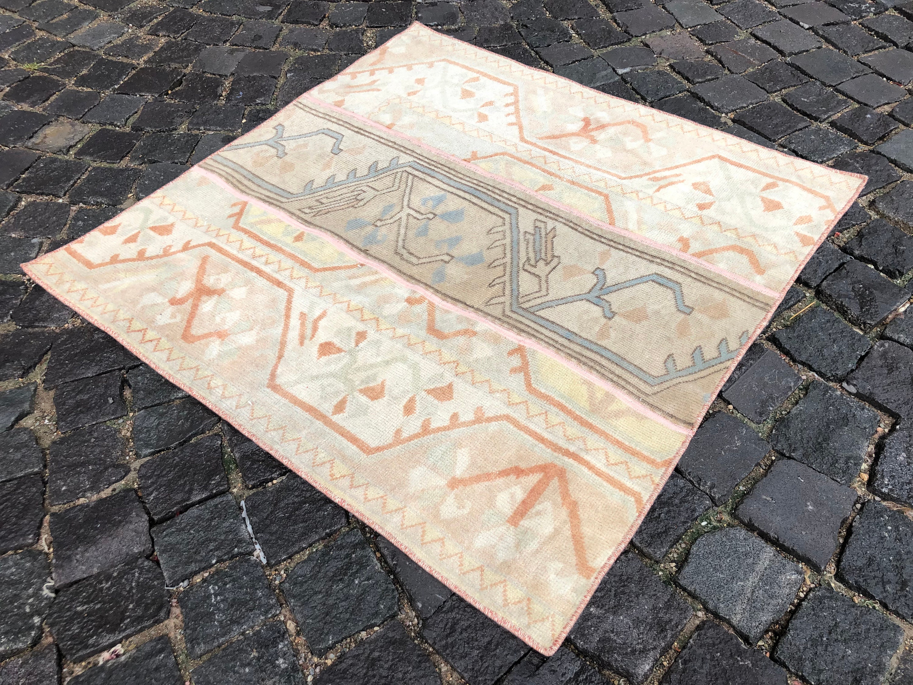 Patchwork Rug Turkish Rug Vintage Rug Area Rug Bohemian | Etsy