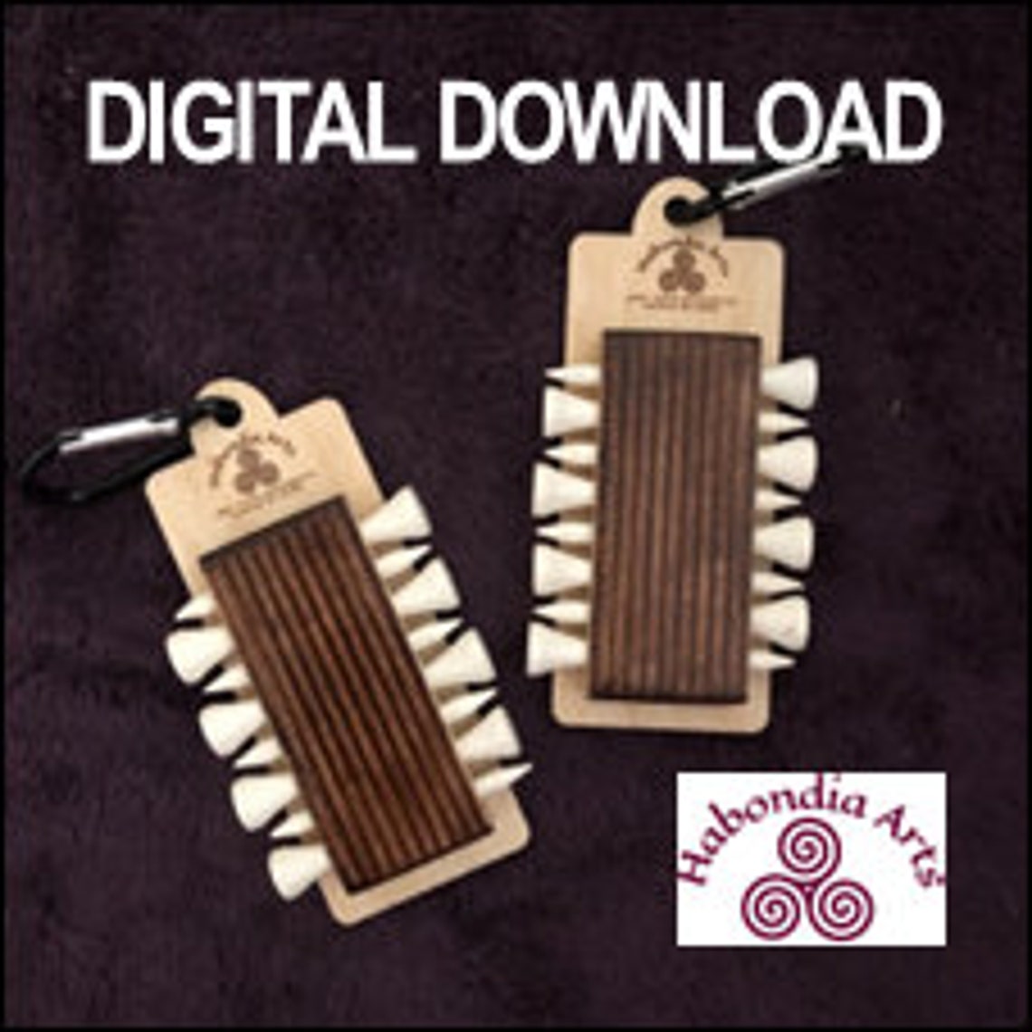 Golf Tee Holder Digital Download SVG, DXF, PDF to Make Your Own With a ...