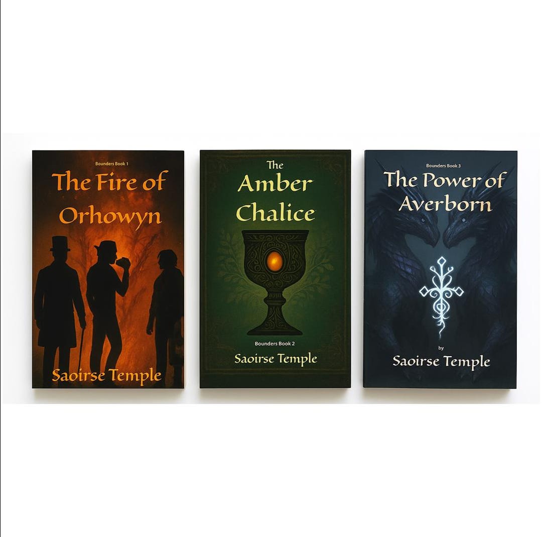 Bounders Fantasy Trilogy – Signed Paperback Set | Epic Fantasy ...