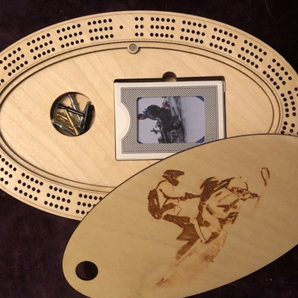 Cribbage Board Svg - Etsy