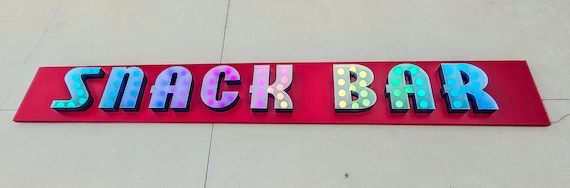 Led commercial signs store