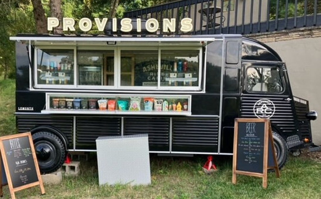 Custom Food Truck Business Signs. Lightweight Roof Wall - Etsy