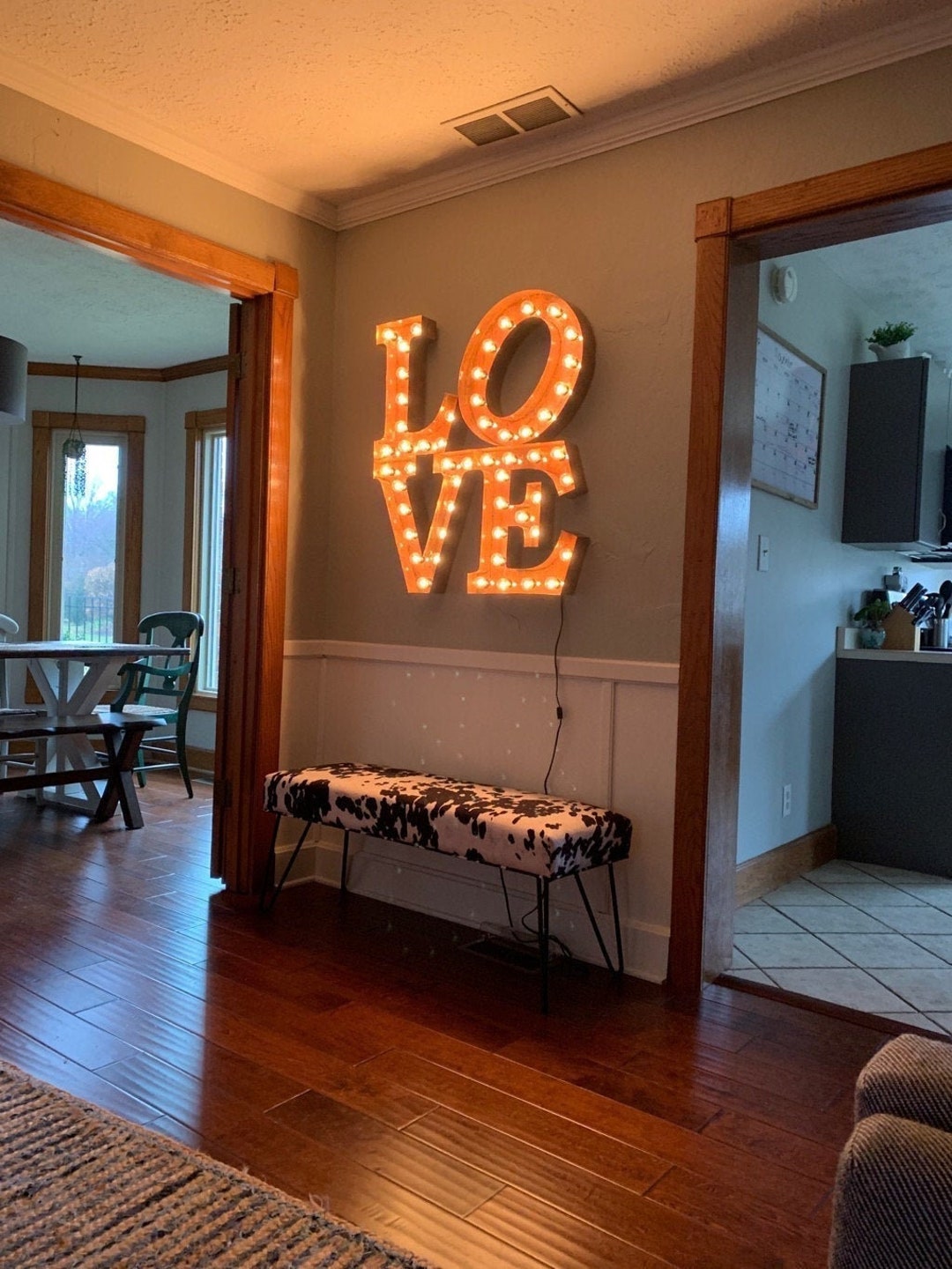 Philly LOVE Sign Style Signs - Etsy