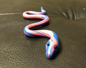 Polymer clay snake | Etsy