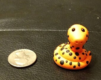 Polymer clay snake | Etsy