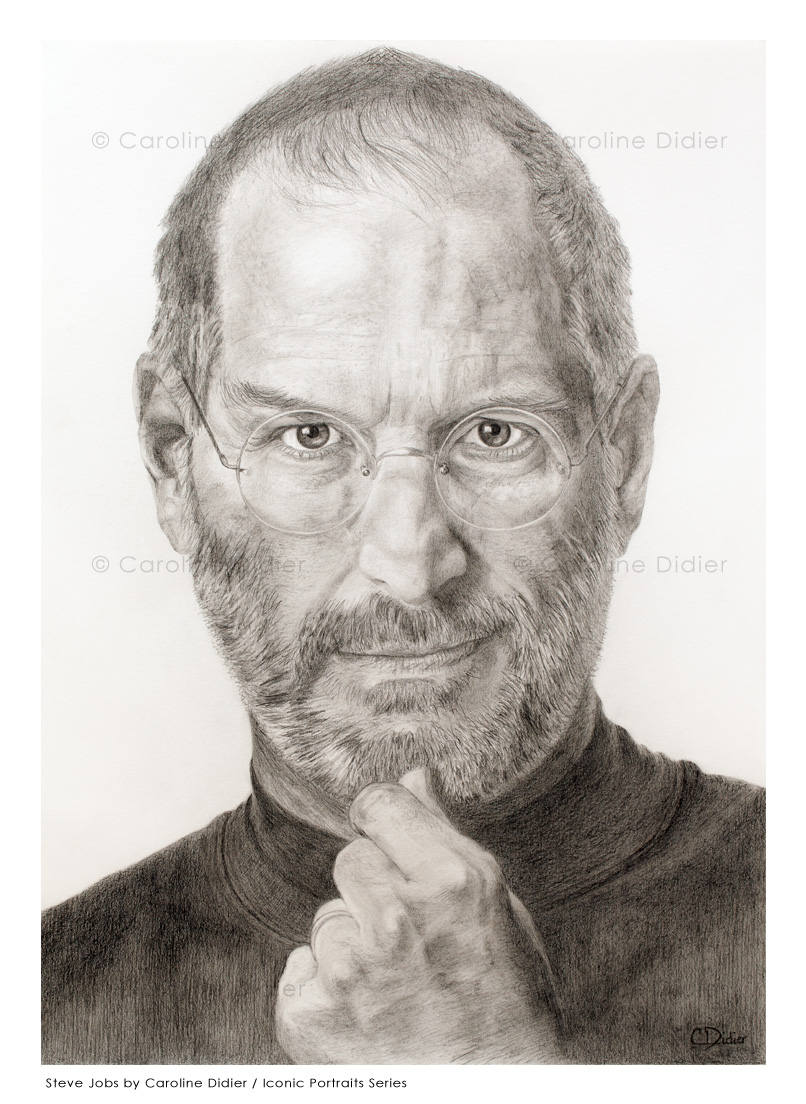 Drawing Steve Jobs-numbered Art Draw - Etsy