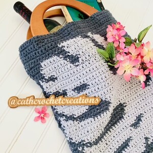 Botanical Bag Tapestry Crochet Pattern - Etsy