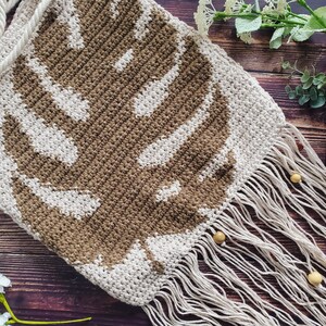 Botanical Bag Tapestry Crochet Pattern - Etsy