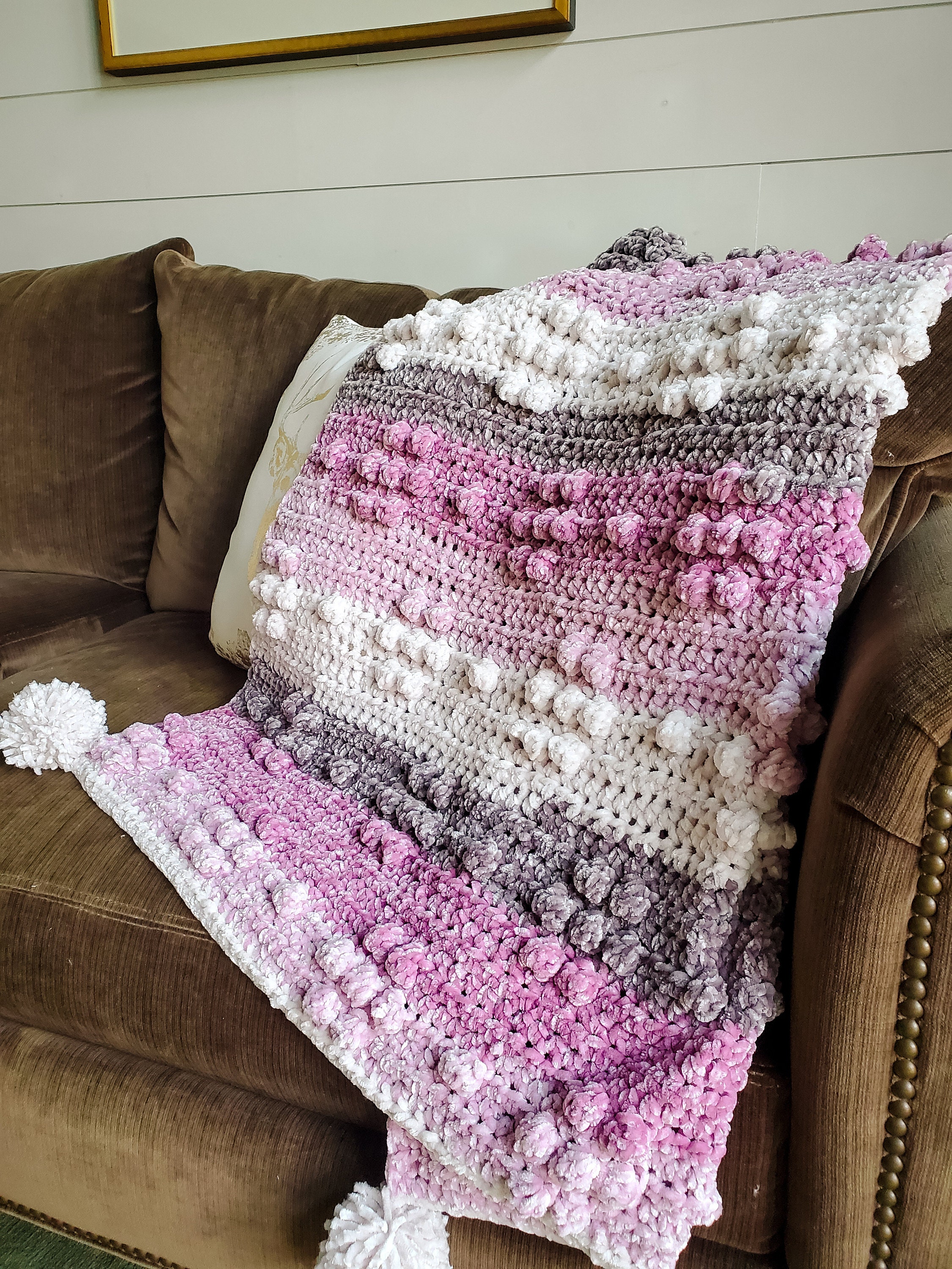 Snuggle Bumps Crochet Baby Blanket Pattern | Etsy