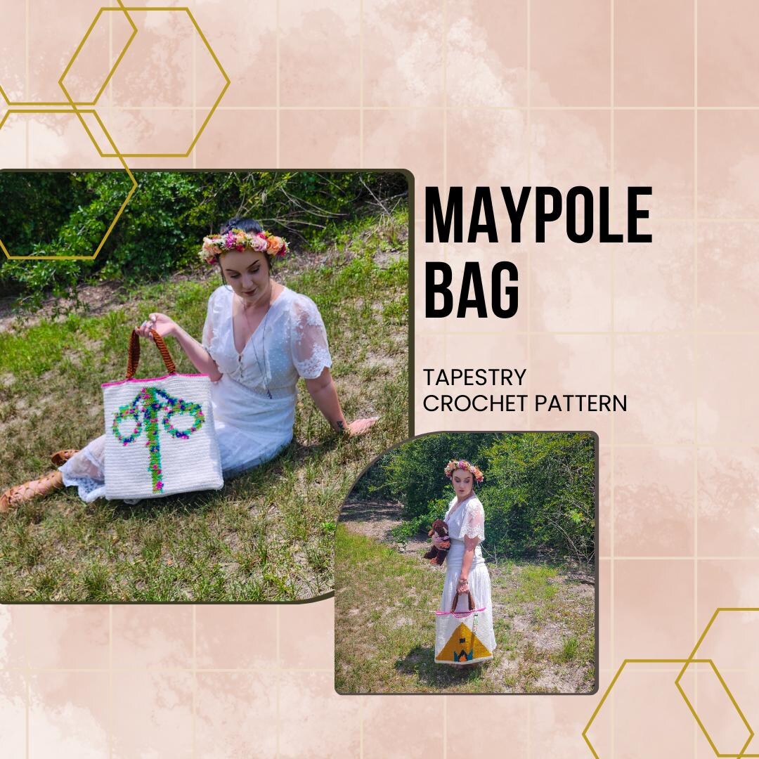 Maypole Bag Crochet Pattern - Etsy