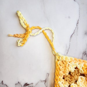 Yellow Granny Square Top - Etsy