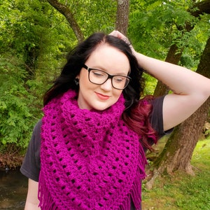 Scorpio Triangle Scarf Crochet Pattern - Etsy