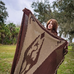 Morrowind Inspired Crochet Throw Pattern - Etsy