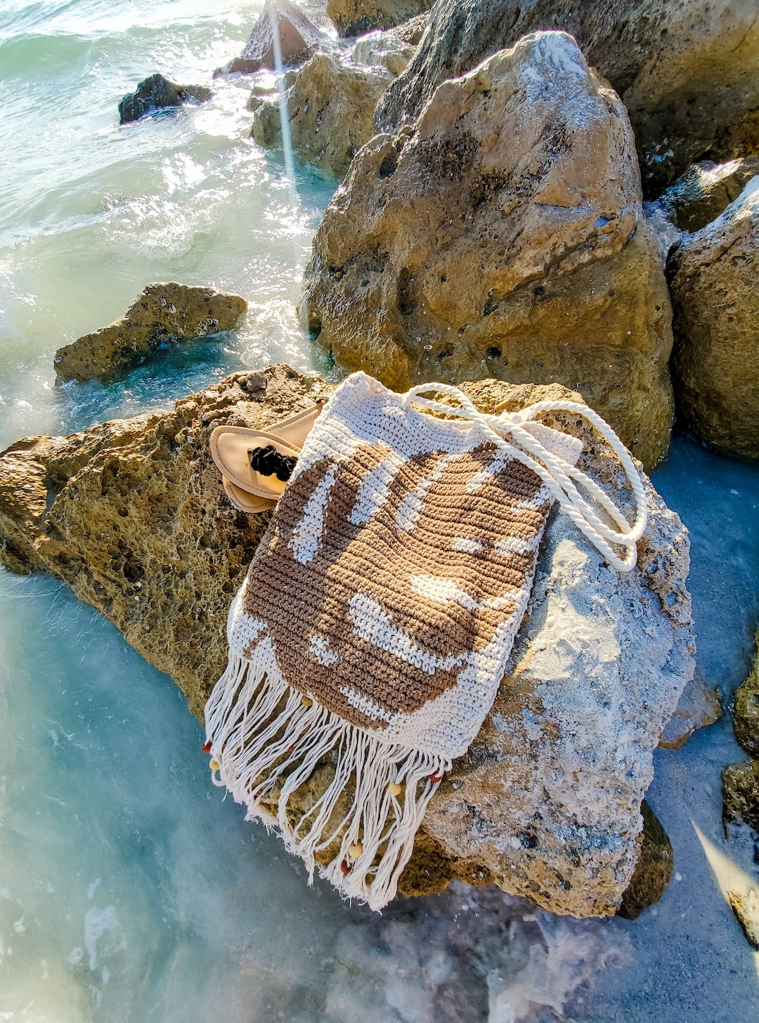 Botanical Bag Tapestry Crochet Pattern - Etsy