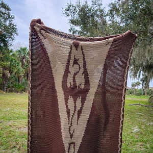 Morrowind Inspired Crochet Throw Pattern - Etsy
