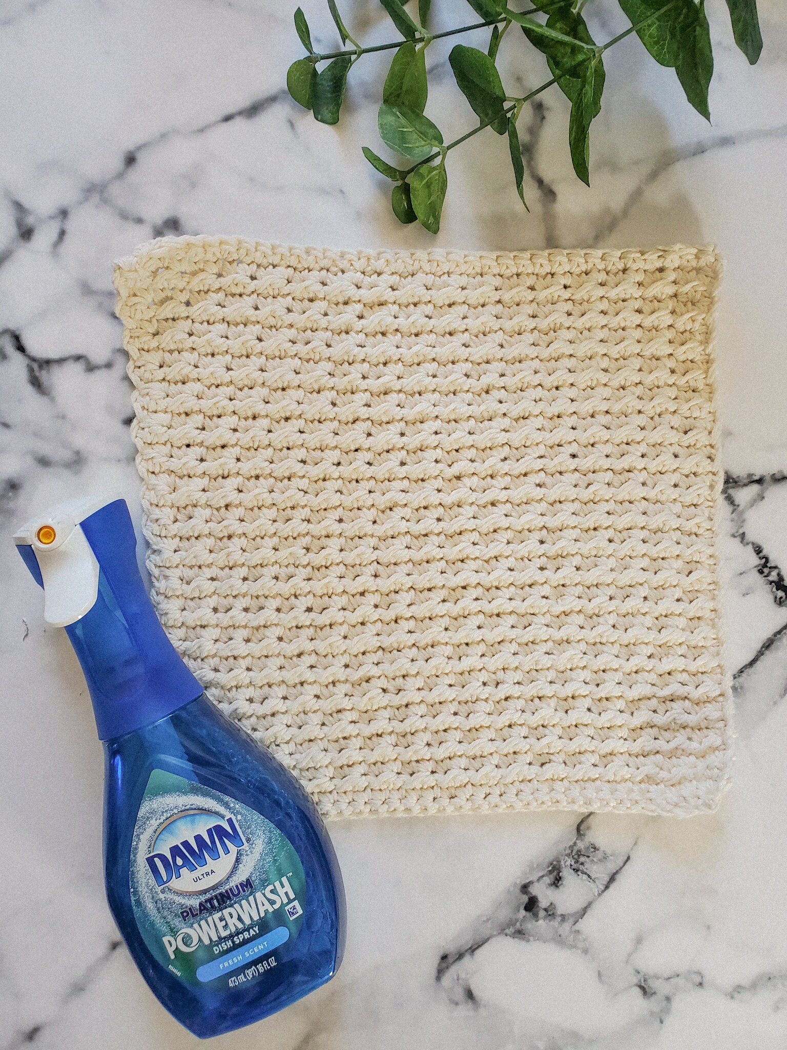 Scrubby Dishcloth Crochet Pattern | Etsy