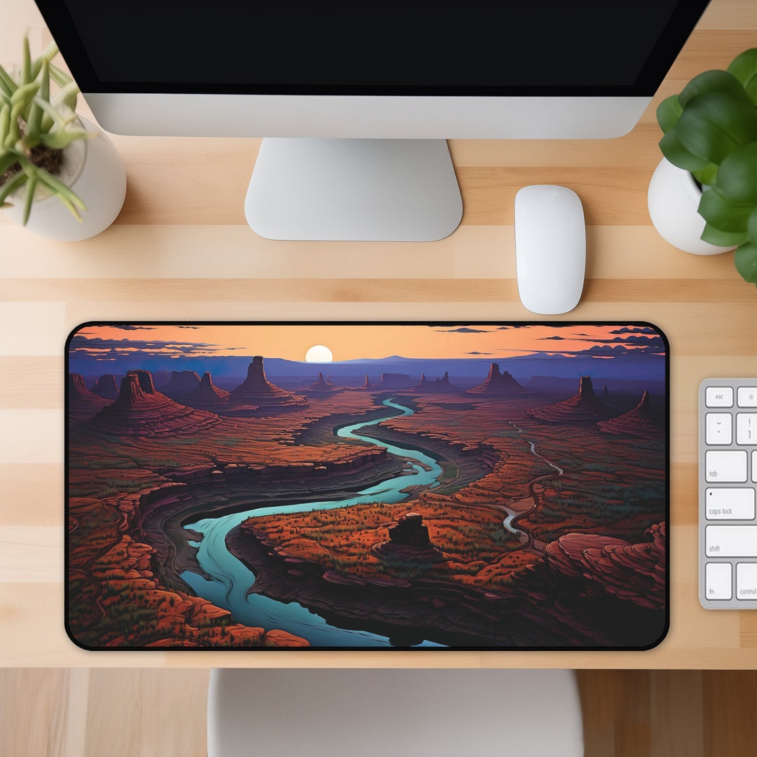 Southwest Sunset Desk Mat Desert Deskmat Canyonlands National Park ...