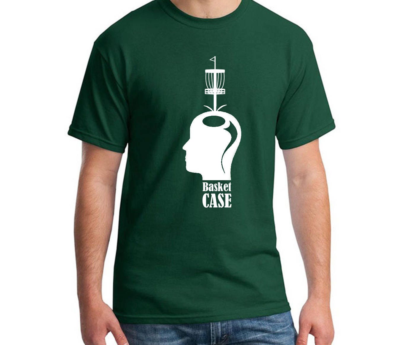 Basket Case T-shirt Disc Golf Tee Frisbee Golf Apparel | Etsy
