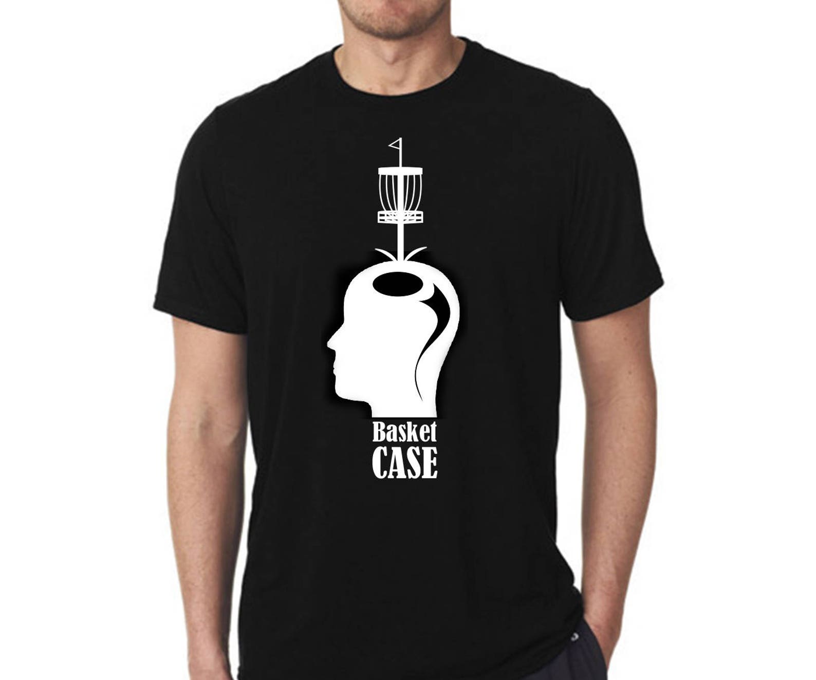 Basket Case T-shirt Disc Golf Tee Frisbee Golf Apparel | Etsy