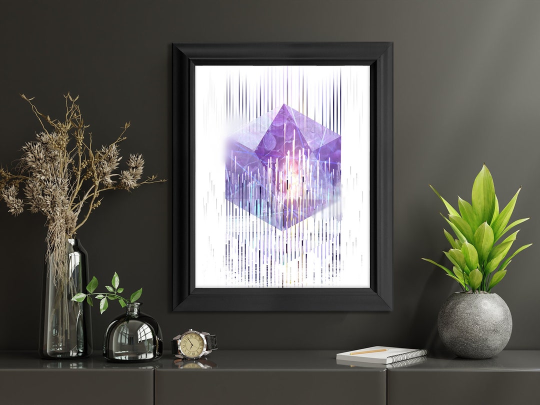 Dungeons and Dragons, Art, Modern Contemporary Minimalist Wall Art ...