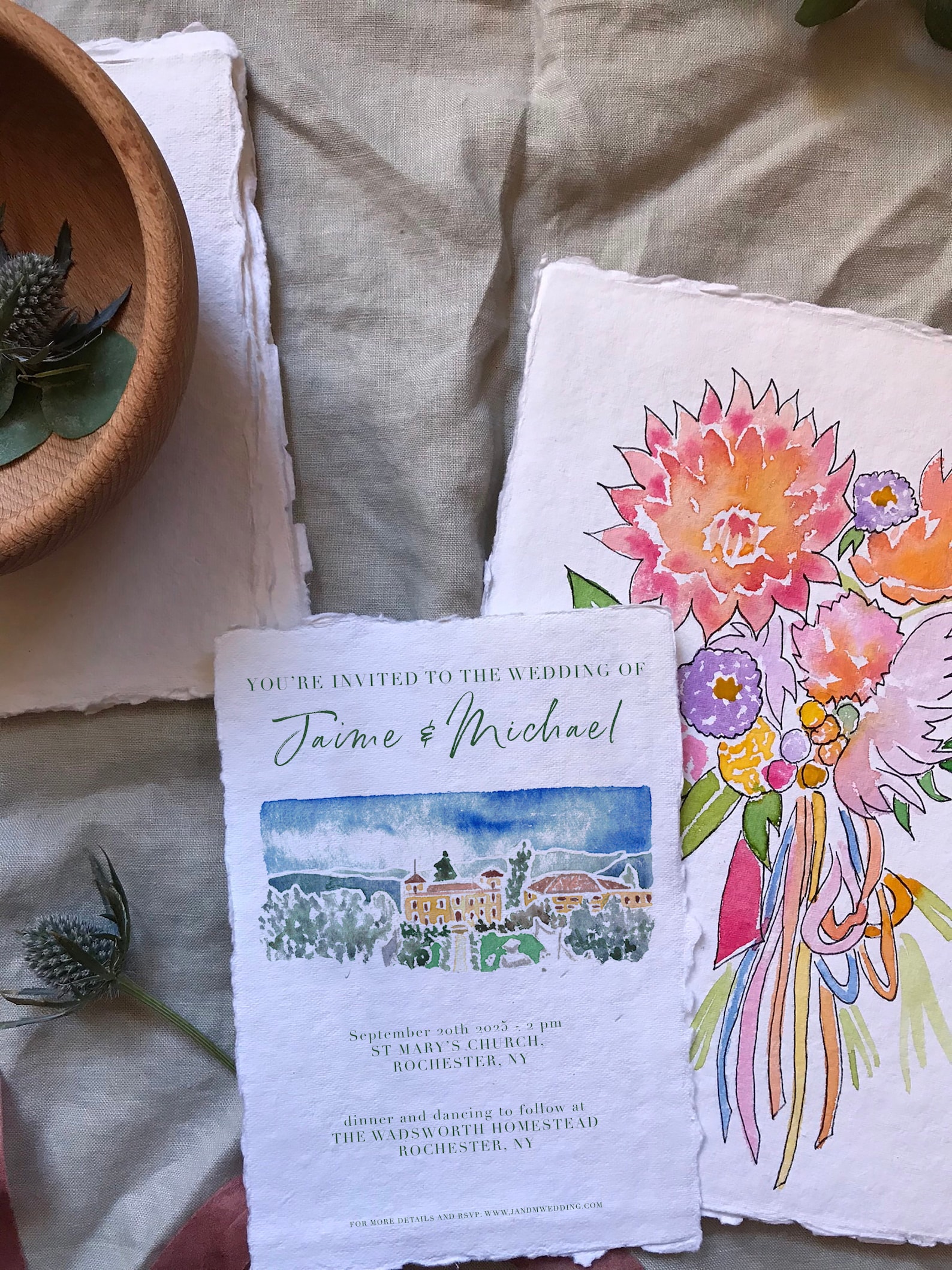 Order A Wedding Invitation Sample | Etsy