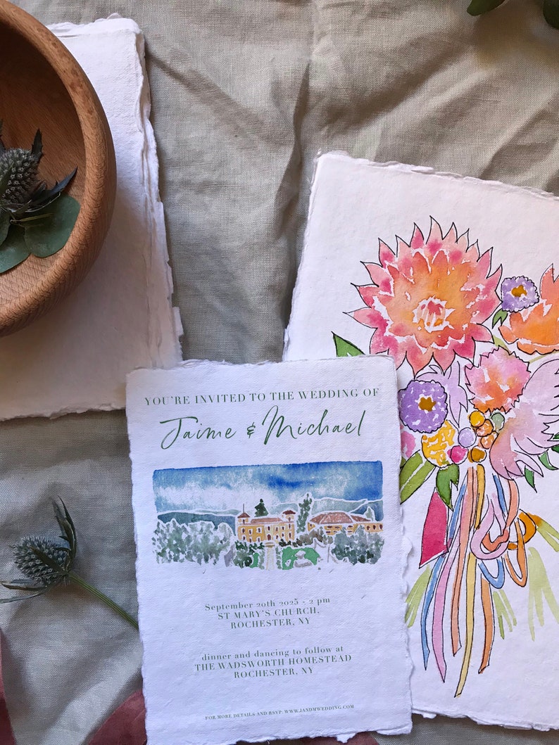 Order A Wedding Invitation Sample | Etsy