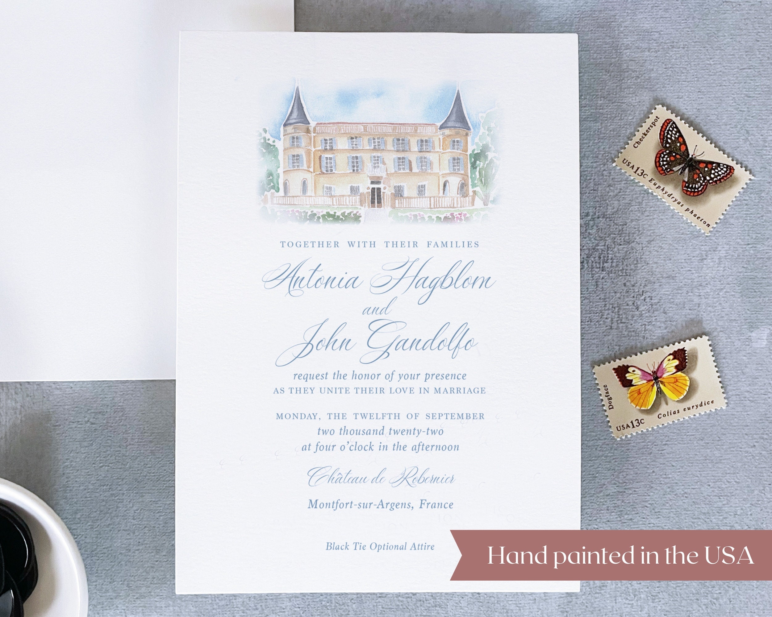 Castle Wedding Invitations