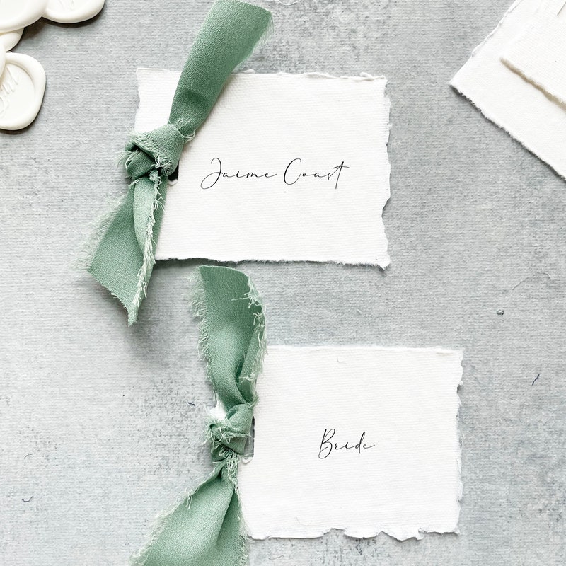 Rustic Place Cards - Etsy