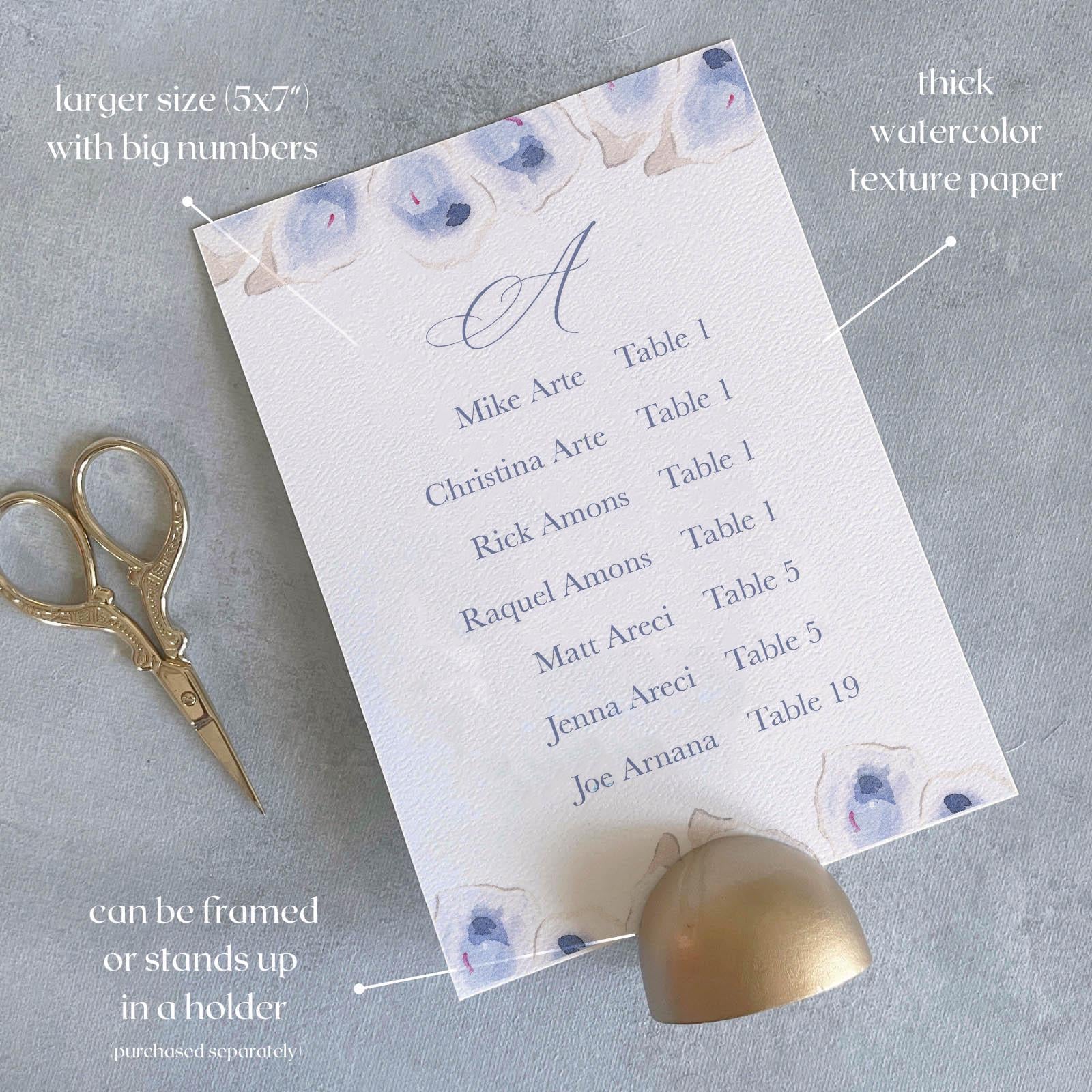 Oyster Wedding Seating Chart Alphabetical Order, Corporate Gala Find ...