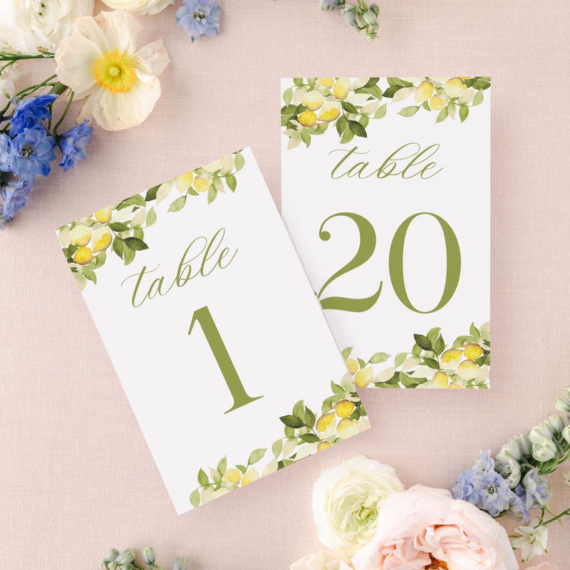 Lemon Table Decor - Etsy