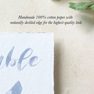 Sage Table Numbers Script Watercolor, Whimsical Table Numbers Printed ...