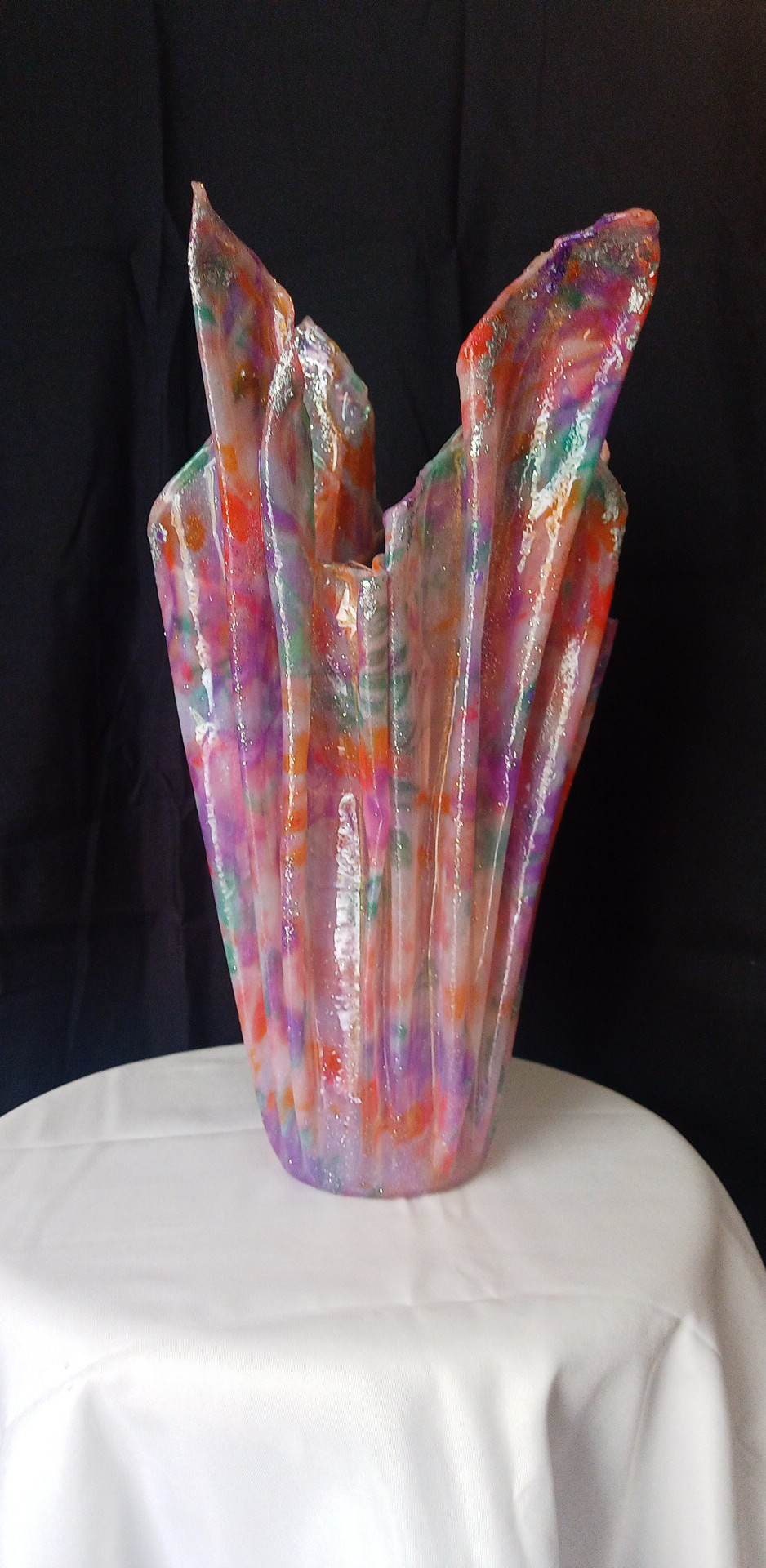 Resin Vase Hand Made - Etsy