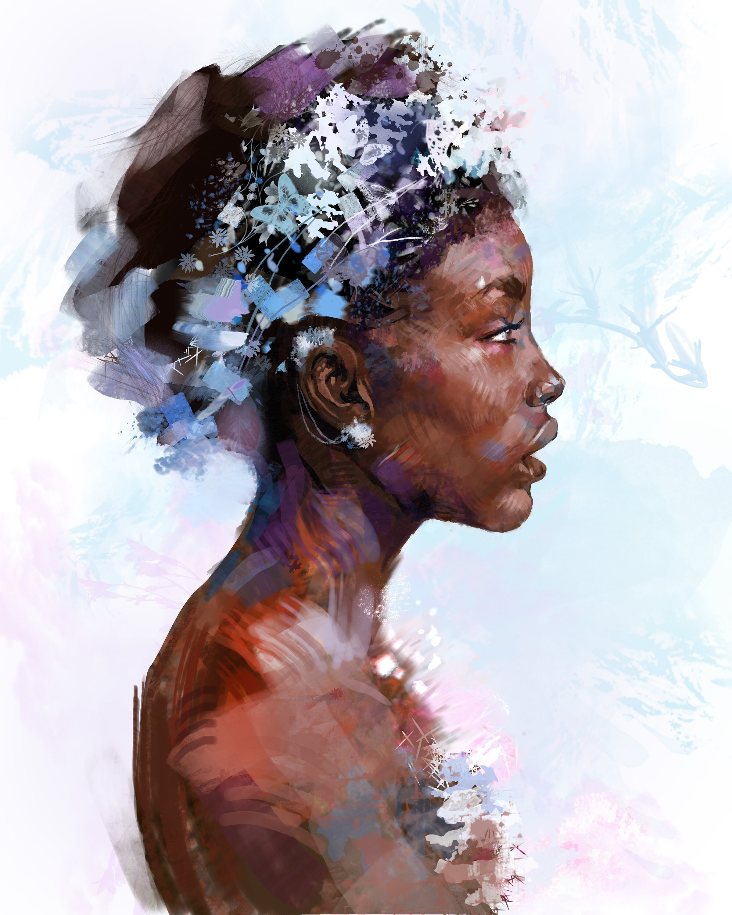 Custom Digital Portrait From Photo Personalized Portrait Painting ...