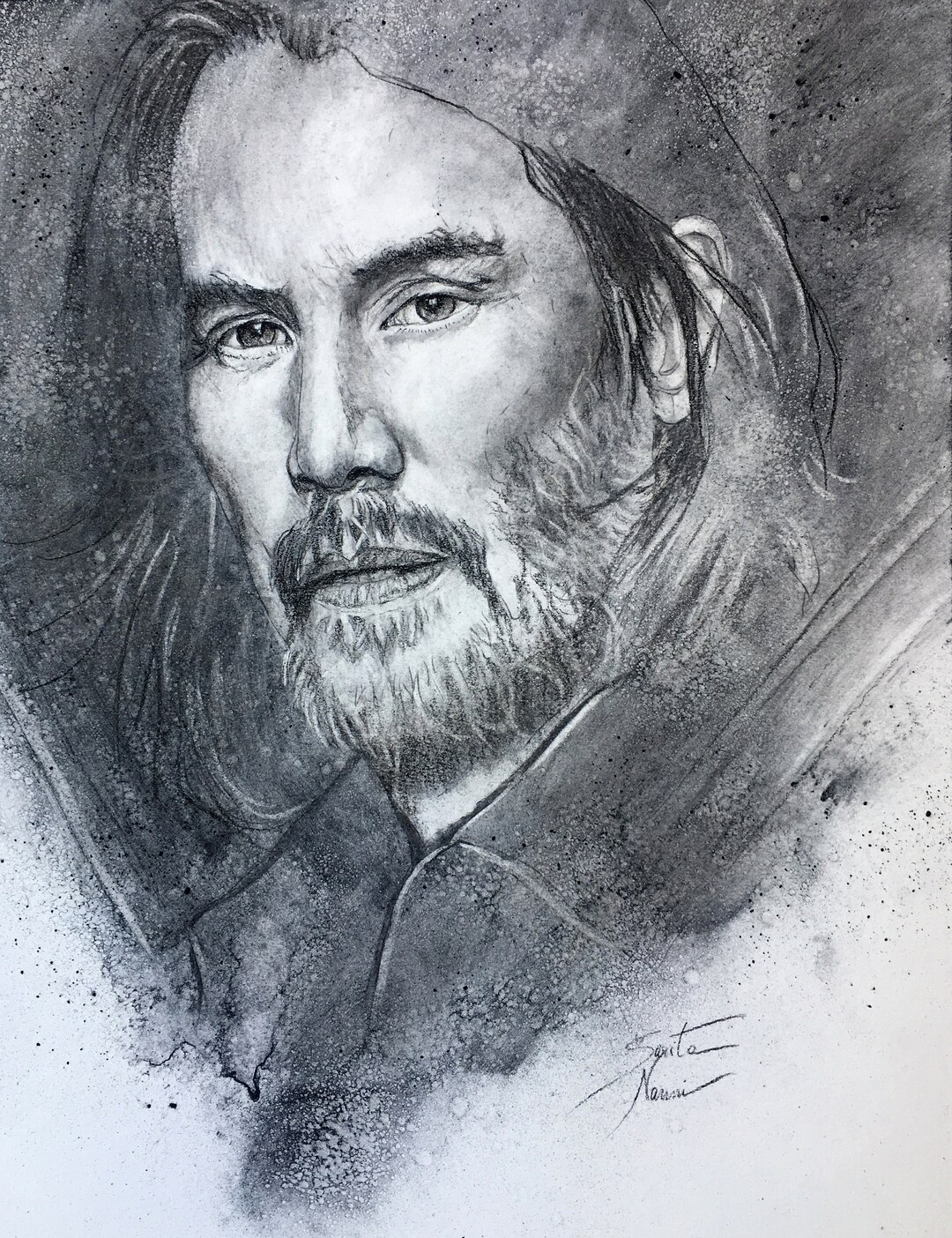 Keanu Reeves - Custom Portrait Custom Portraits Portraits on Commission ...