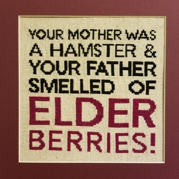 Monty Python Cross Stitch - Etsy