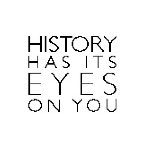 Hamilton Cross Stitch Pattern History Has Its Eyes on You - Etsy