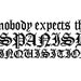 Monty Python Cross Stitch PDF Pattern Nobody Expects the Spanish ...