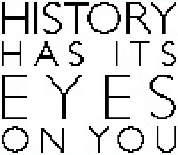 Hamilton Cross Stitch Pattern History Has Its Eyes on You - Etsy