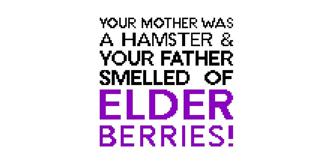 Monty Python Cross Stitch PDF Pattern Hamsters and - Etsy