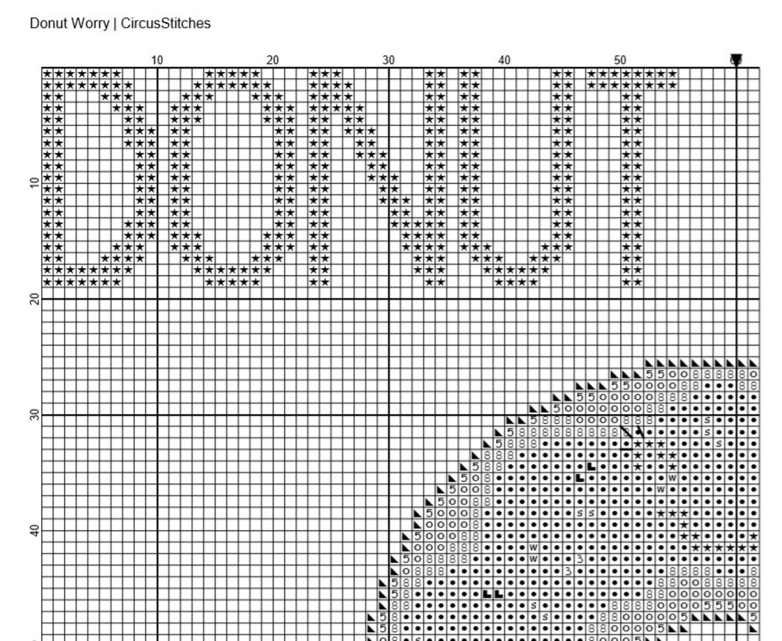 Be Happy Cross Stitch PDF Pattern - Etsy