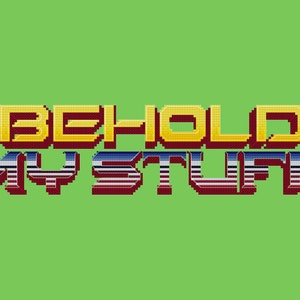 My Stuff Cross Stitch PDF Chart - Behold My Stuff From Thor Ragnarok of ...