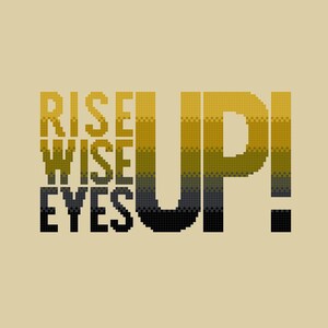 Rise up Cross Stitch PDF Pattern Quote From Broadway Musical Hamilton ...