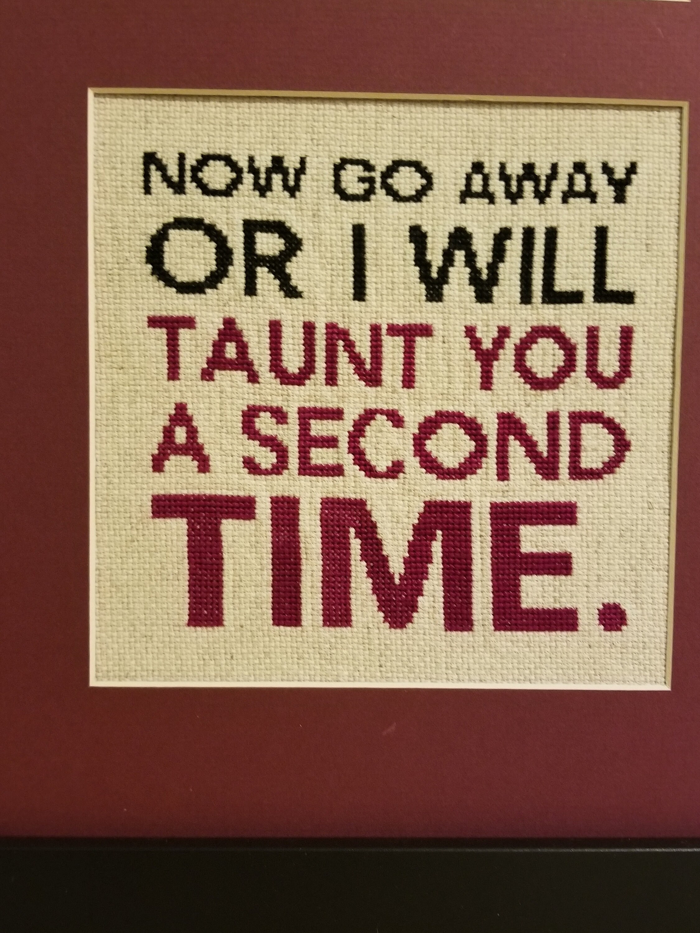 Monty Python Set of 4 Cross Stitch PDF Patterns Quotes From | Etsy