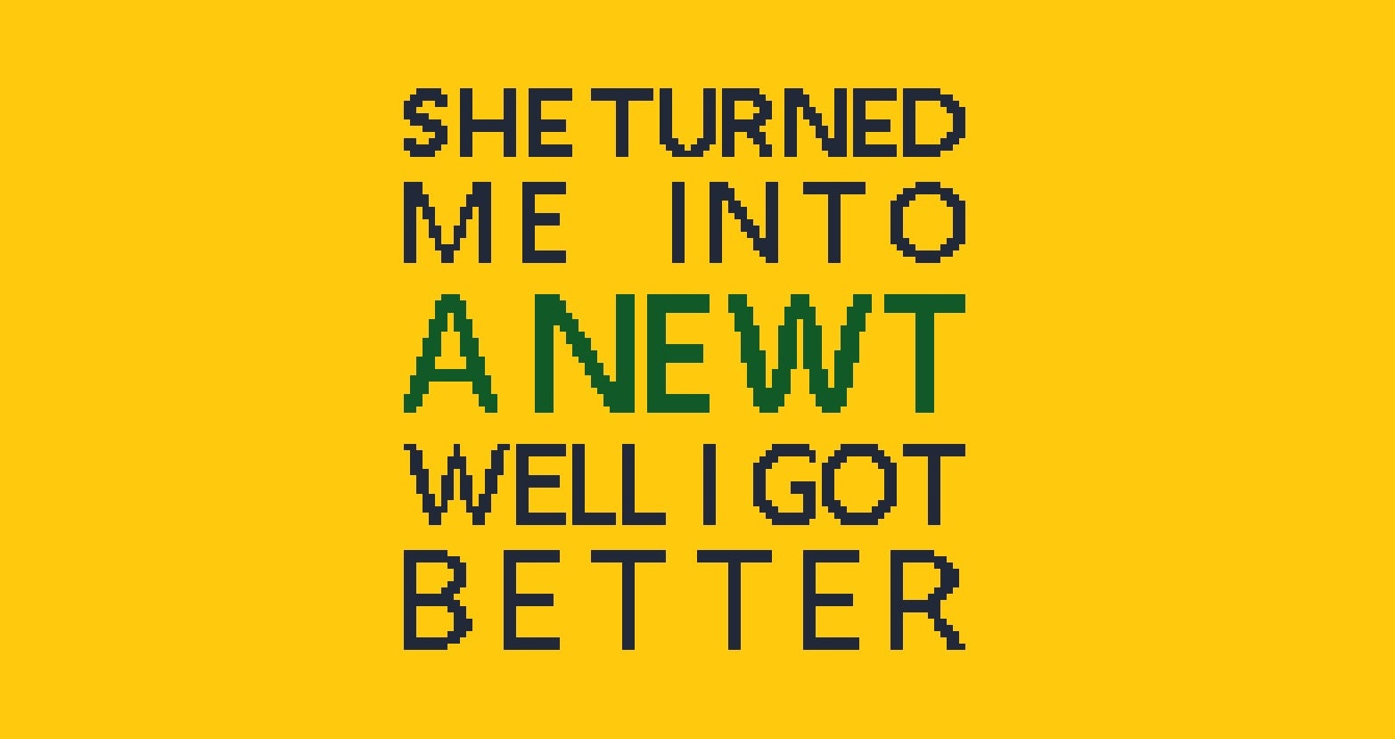 Monty Python Set of 4 Cross Stitch PDF Patterns Quotes From | Etsy