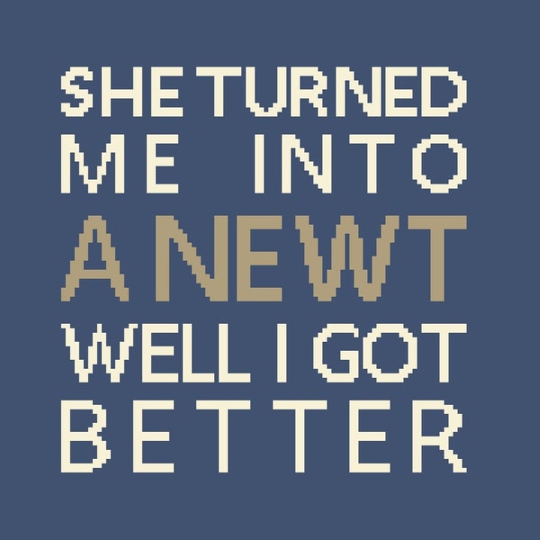 Monty Python Cross Stitch Pattern - Etsy