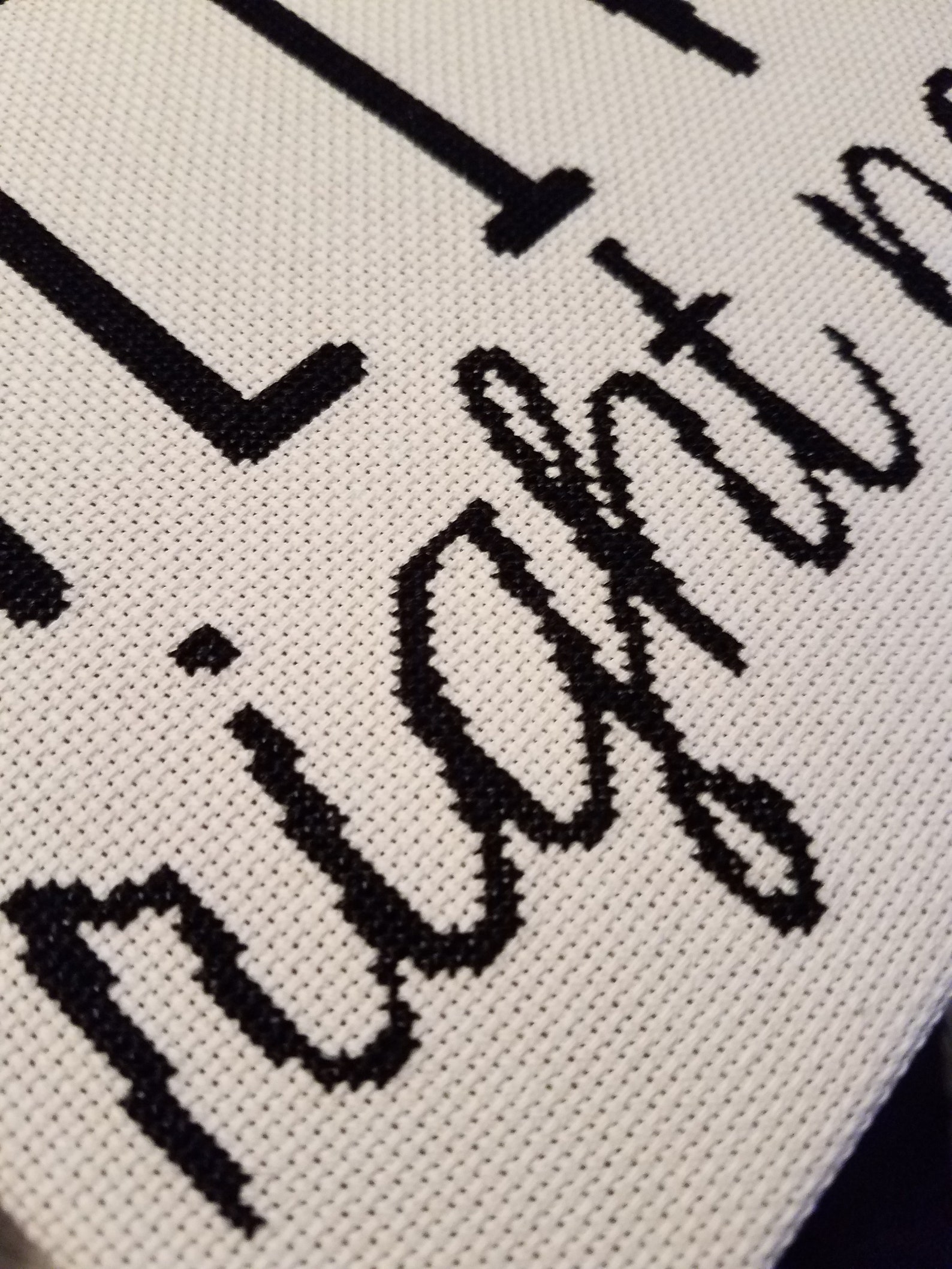 Hamilton Cross Stitch Pattern Look Around Quote From the | Etsy